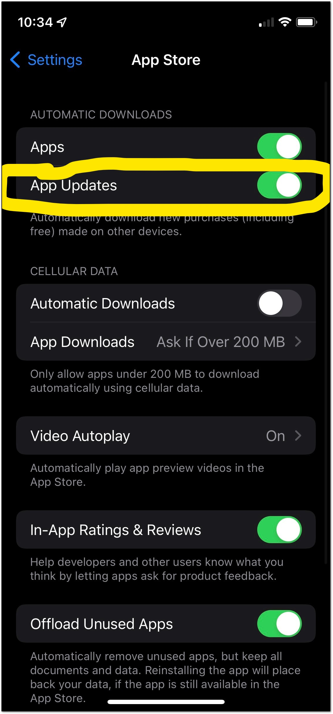 How Do I Set the Mobile Link App to Update Automatically?