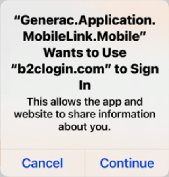 What is B2Clogin.com on my Mobile Link?