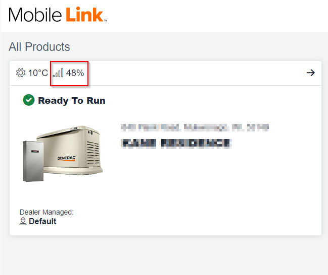 How Do I Check the Signal My Mobile Link Device Is Seeing?