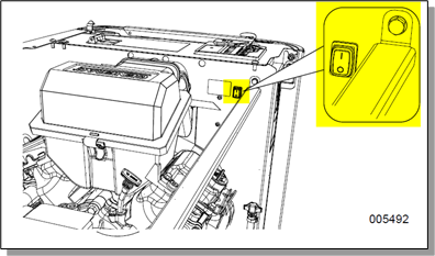 Where is the Auxiliary Shutdown Switch on My Home Standby Generator?