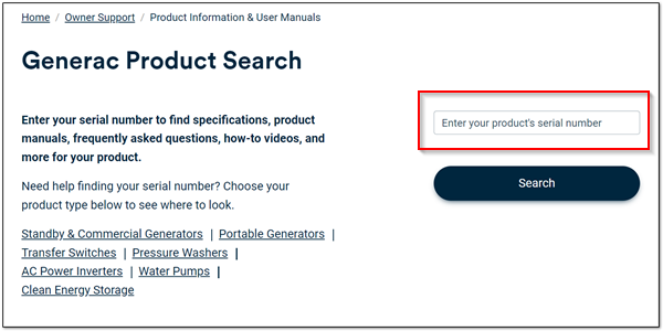 How Do I Find the Spec Sheet and User Manual for My Pressure Washer on ...
