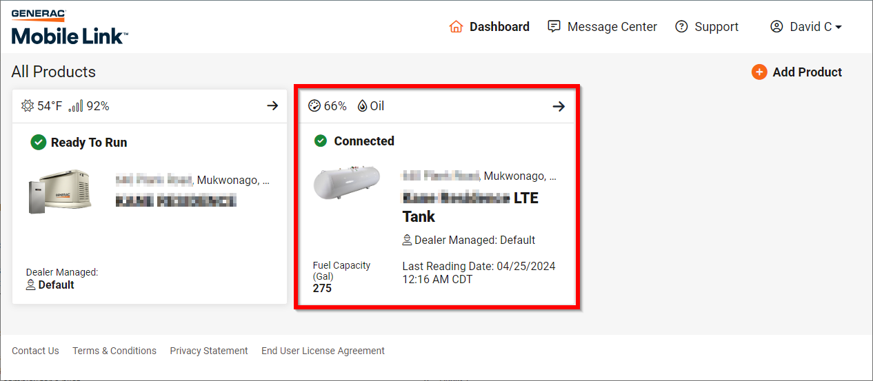 How Do I Add a Generac/Tank Utility Propane Monitor to Mobile Link?