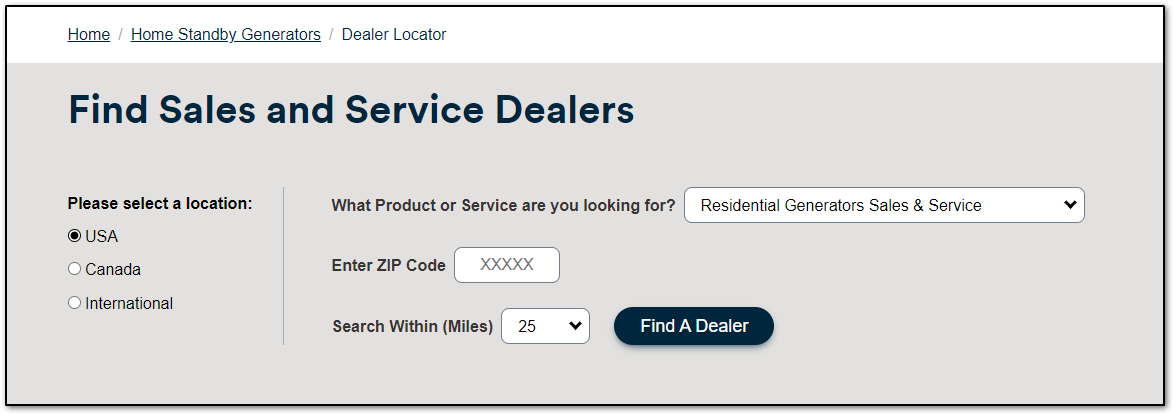 How Can I Find a Generac Service Dealer in My Area?