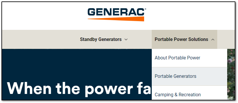 How can I find a local retailer to purchase a portable generator?