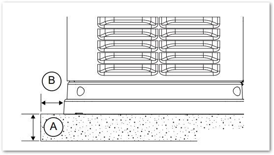 What surfaces can I install my home standby generator on?
