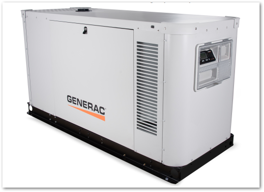 What are the dimensions of Generac home standby generators?