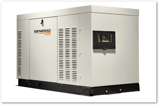 What are the dimensions of Generac home standby generators?