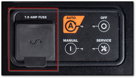 How to temporarily disable my generator?